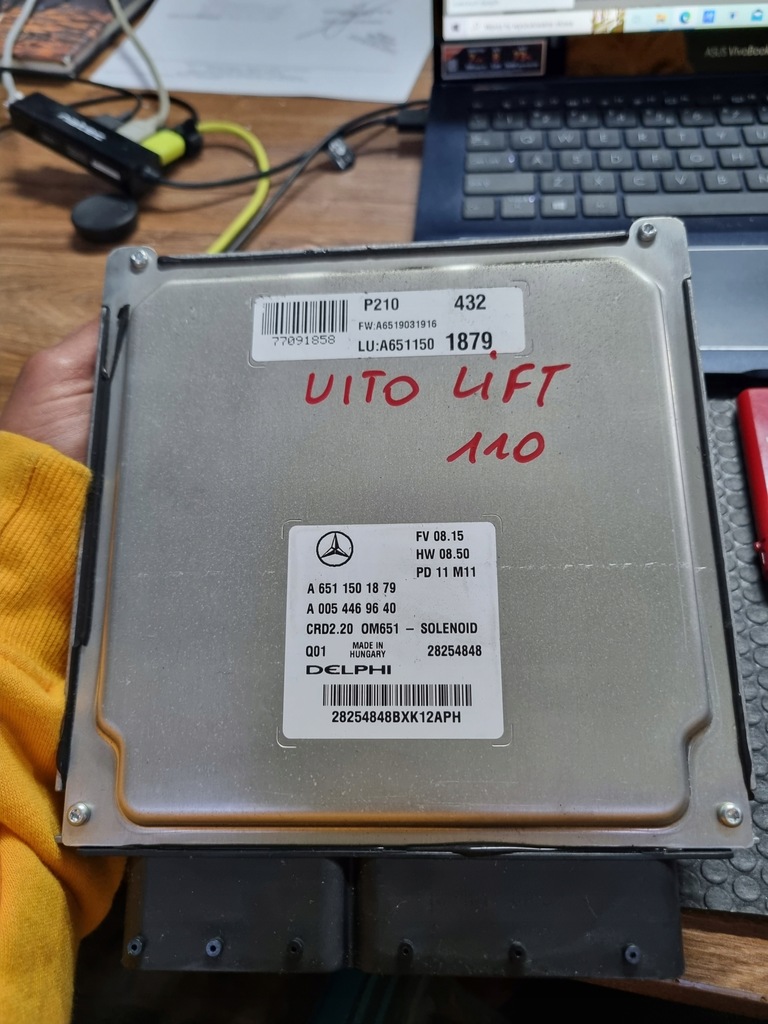 STEROWNIK SILNIKA VITO VIANO 639 LIFT A6511501879 - 11056445989 ...