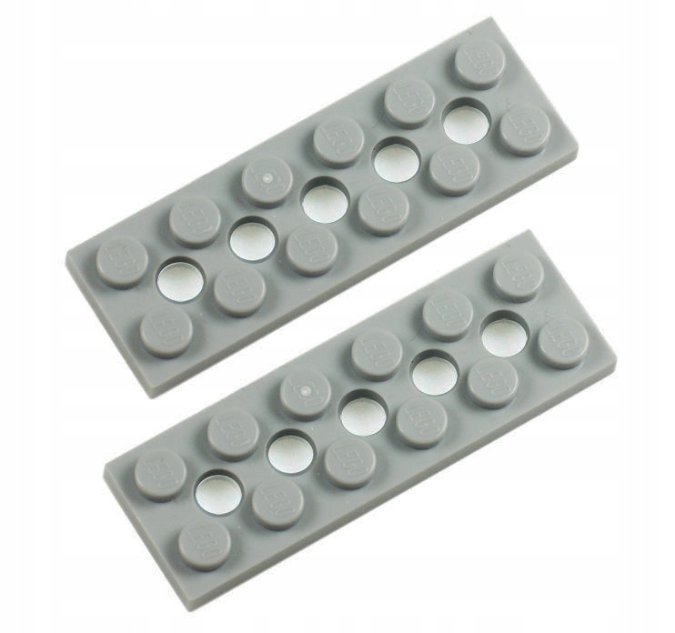 LEGO TECHNIC 32001 4211542 Płytka 2x6 jasnoszara - 6796460723 ...