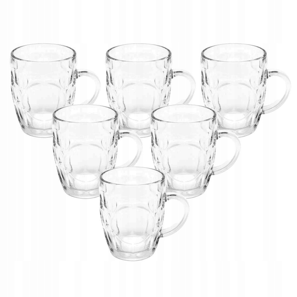 KOMPLET 6 SZT. KUFLI DO PIWA TADAR 500 ML - 12649816983 - oficjalne archiwum Allegro