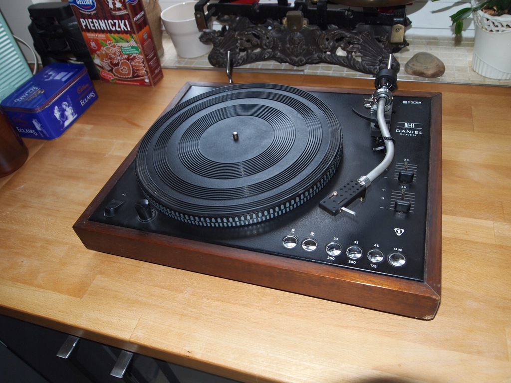 Gramofon Unitra DANIEL G-1100 FS brązowy - 12992988517 - oficjalne ...
