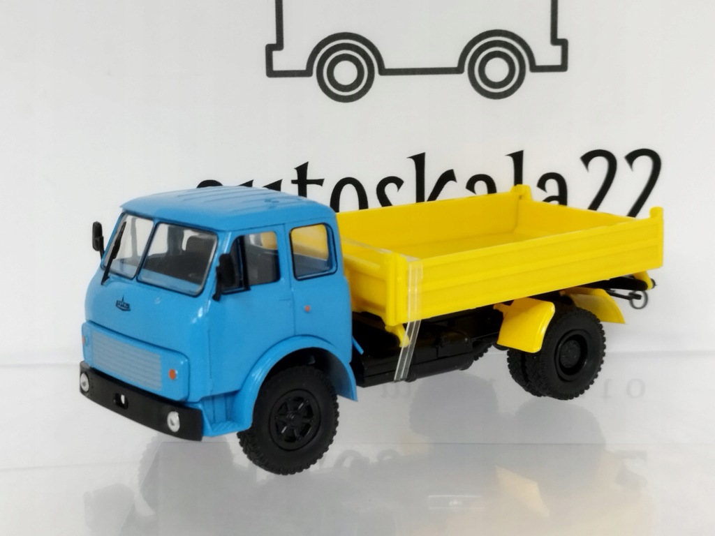 MAZ 5111 Wywrotka PRL ROSJA SKALA 1:43 C11 - 13112956520 - oficjalne ...