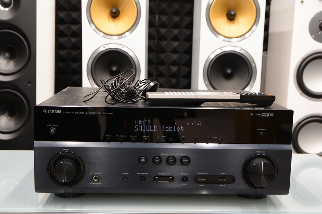 Zadbany amplituner wzmacniacz do kina domowego 5.1 stereo Yamaha RX-V781 - 17190320136 ...