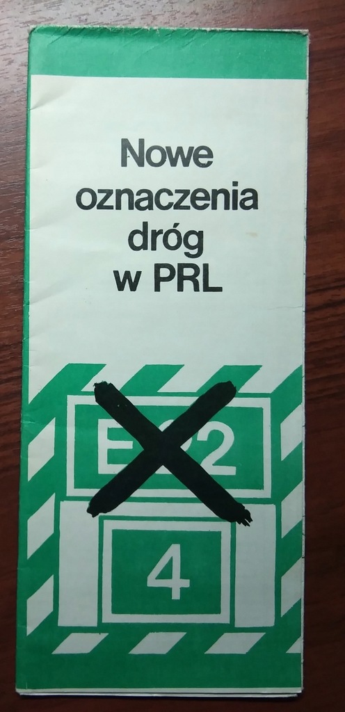 Nowe oznaczenia dróg w PRL mapa 1987 r. - 12102479809 - oficjalne ...