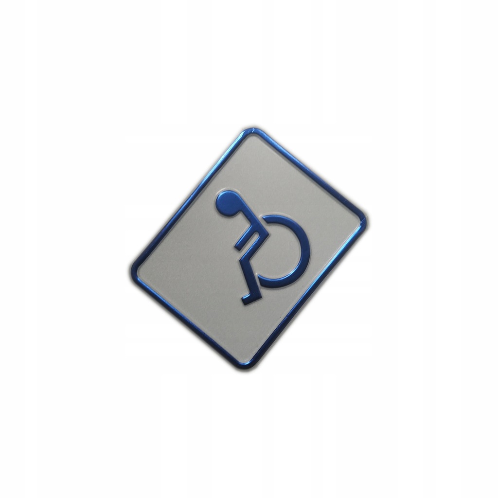 Inwalida - tabliczka tłoczona + 2 przyssawki - 9091353983 - oficjalne ...