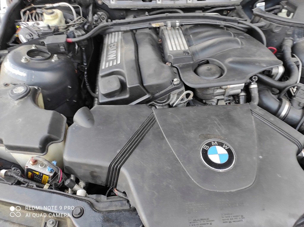 BMW SILNIK N46B20, KOMPLETNY,W AUCIE, E90,E87,E45 - 11946550384 ...