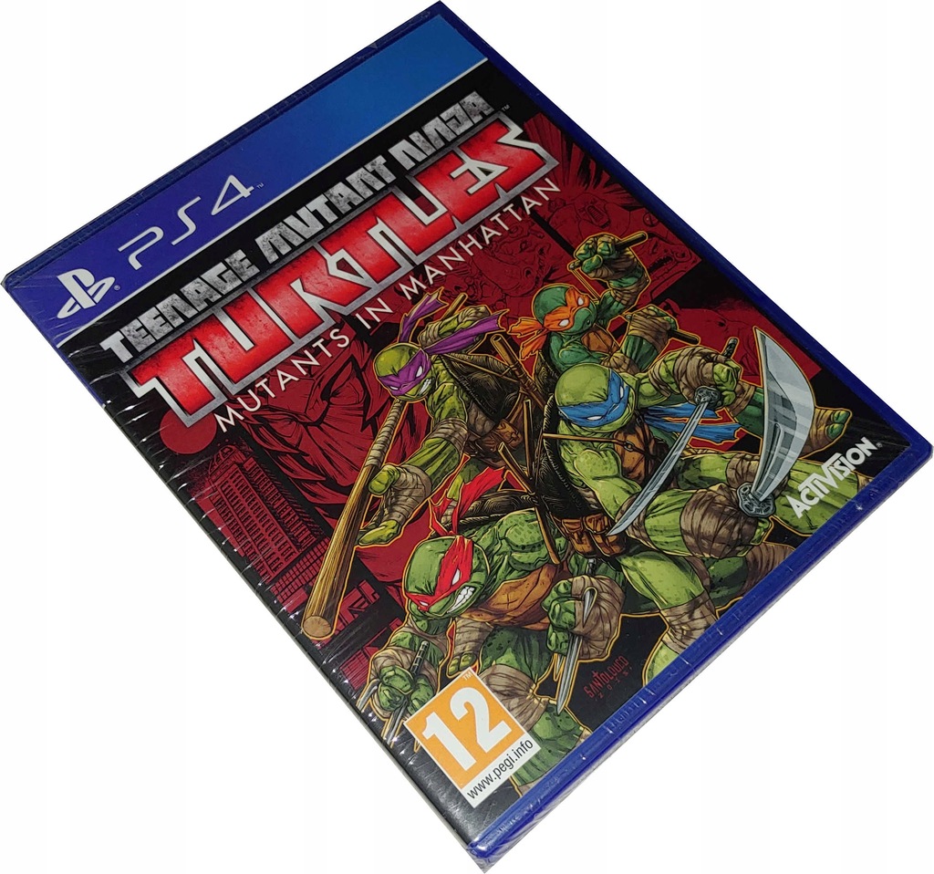 TMNT TEENAGE NINJA TURTLES MUTANTS MANHATTAN PS4 - 9813898629 ...