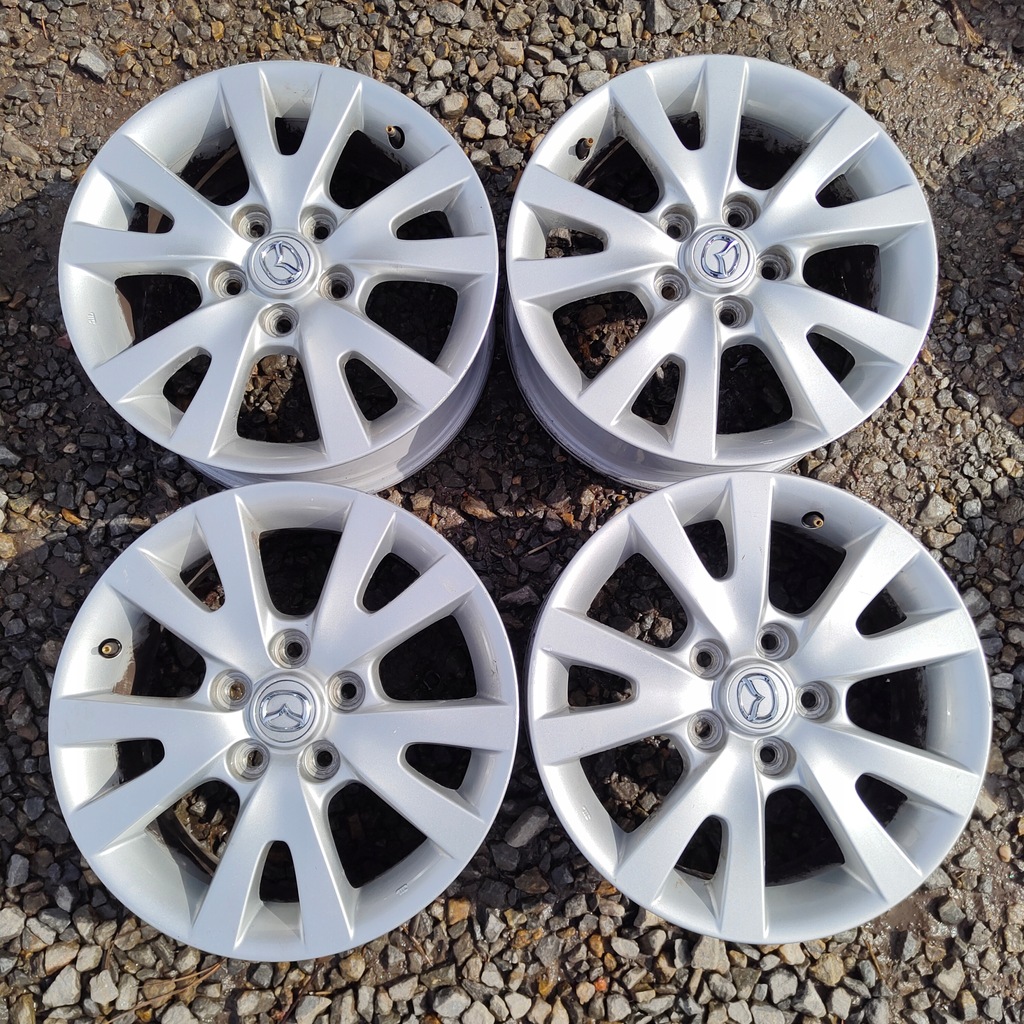 ORYGINALNE ALUSY MAZDA 16' 5x114,3 KOMPLET - 13459246104 - oficjalne ...