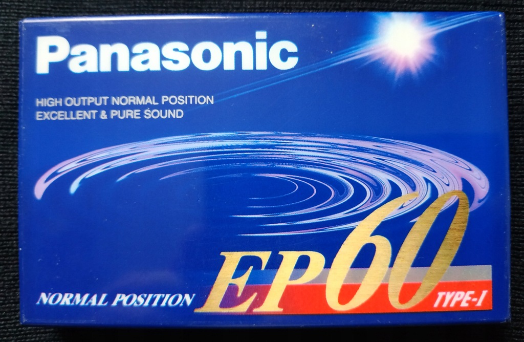 PANASONIC EP60 Kaseta Magnetofonowa NOWA - 13704433376 - oficjalne archiwum Allegro