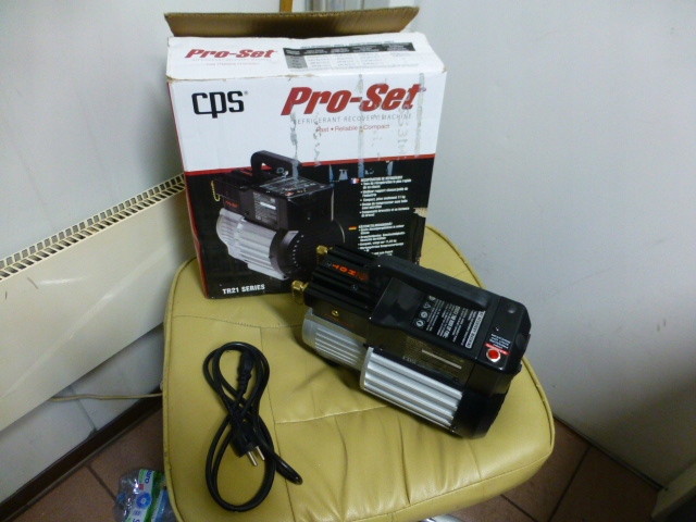 Jak NOWA Stacja do odzysku czynników CPS Pro-Set TR21E + pudełko ...