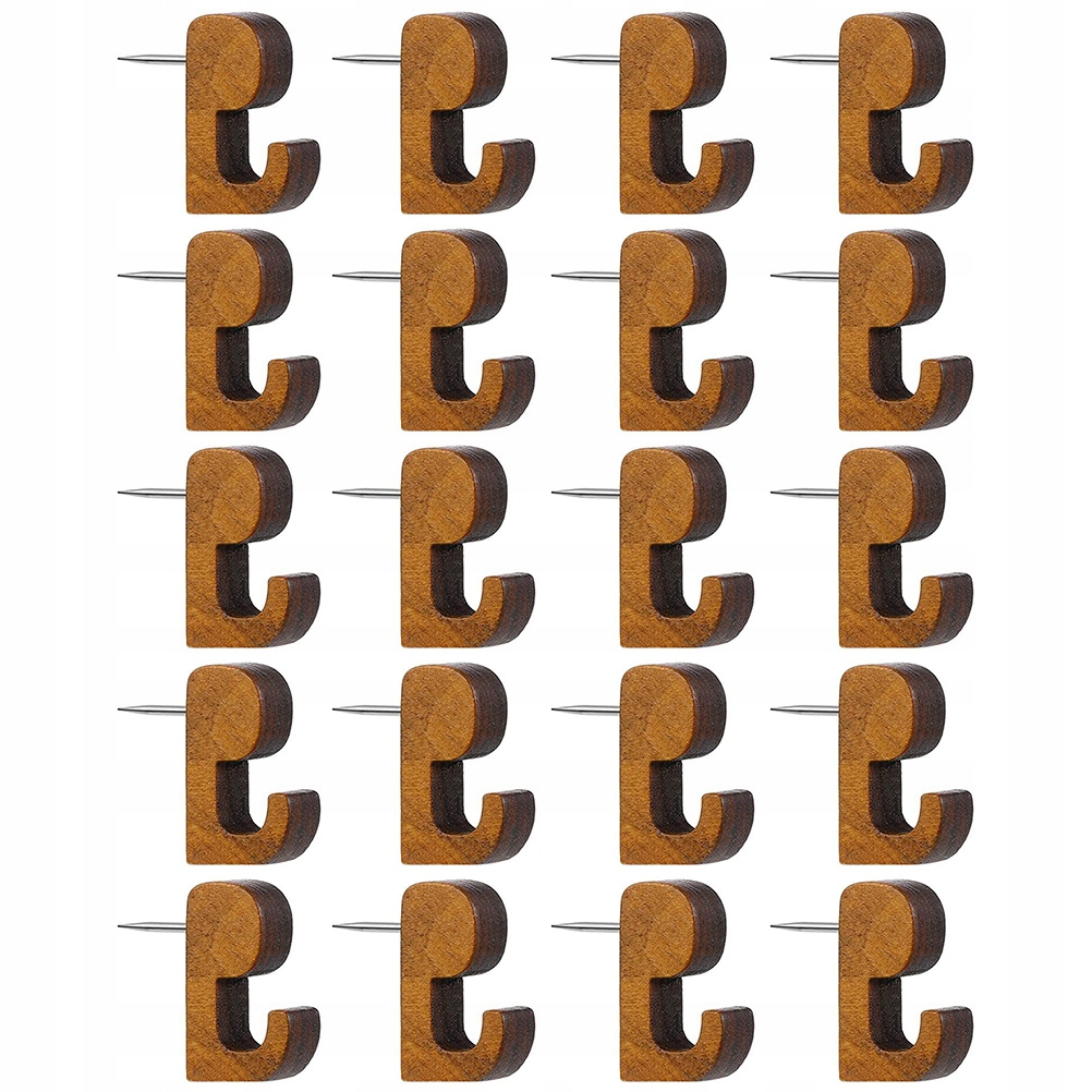 Wooden Map Hook Thumbtack Cork Board 20 Pcs - 14224241388 - oficjalne ...