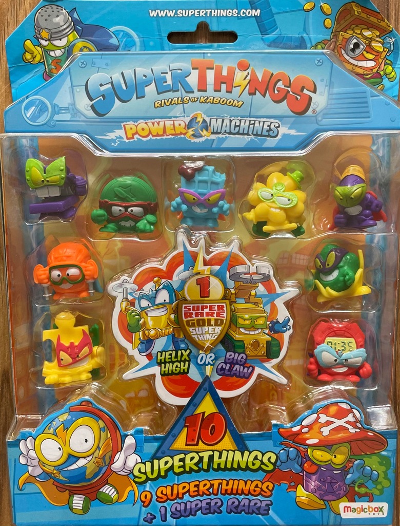 SUPER THINGS power machines 10 FIGUREK - 11143484775 - oficjalne ...