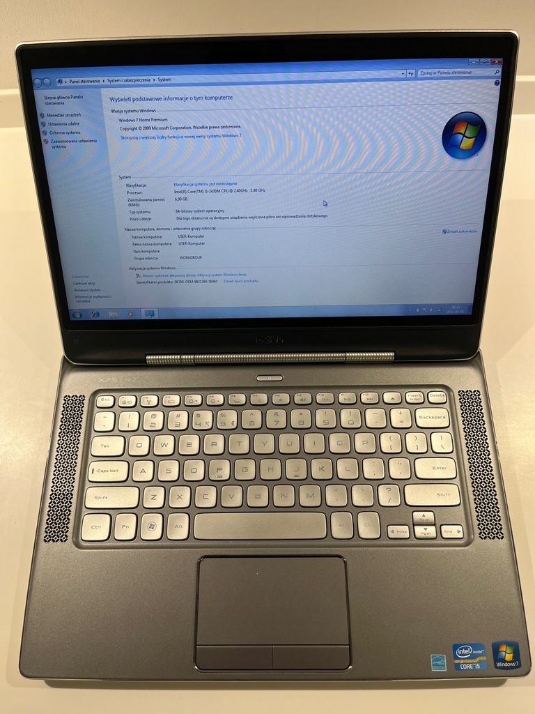 LAPTOP DELL XPS 14Z MODEL P24G - 12380500465 - oficjalne archiwum Allegro