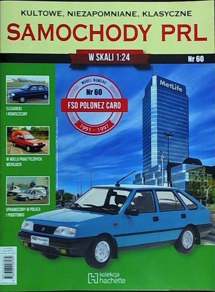 FSO Polonez Caro 1:24 Samochody PRL nr 60 Hachette - 13158538991 ...