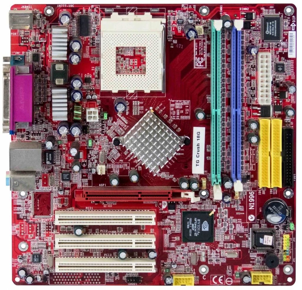 MSI MS-6777 NVIDIA nForce2 IGP s462 DDR AGP PCI - 11480439845 ...