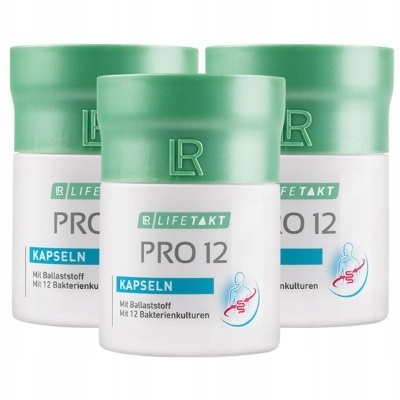 LR PRO 12 Probiotyk 12 SZCZEPÓW Bakterii 90 kaps. - 8384563730 ...