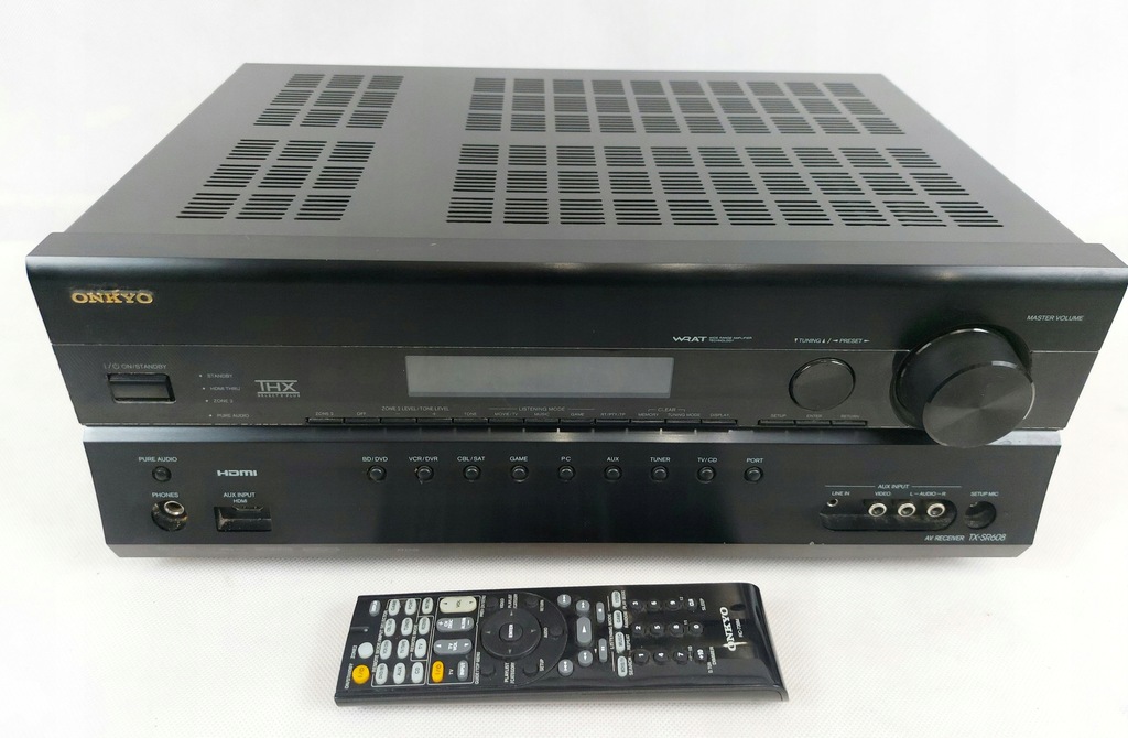 Onkyo TX-SR608 – amplituner 7.2 + pilot + BT - 13759203492 - oficjalne archiwum Allegro