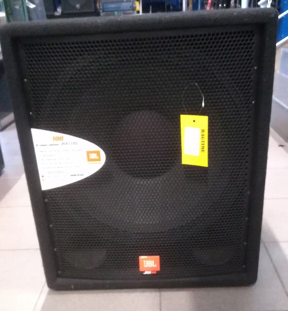 Subwoofer pasywny JBL JRX 118 S - 12697852680 - oficjalne archiwum Allegro