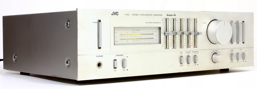 JVC A-X2 PIĘKNY WZMACNIACZ STEREO VINTAGE 400W - 11082161976 ...