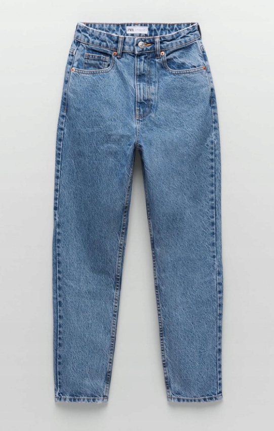 ZARA JEANSY DAMSKIE NIEBIESKIE KLASYCZNE 42 2HBC - 12682454735 - oficjalne archiwum Allegro