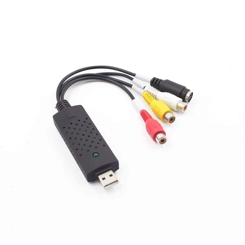 USB Video GRABBER 3 x RCA S-video Zgrywanie z VHS - 11086415737 ...