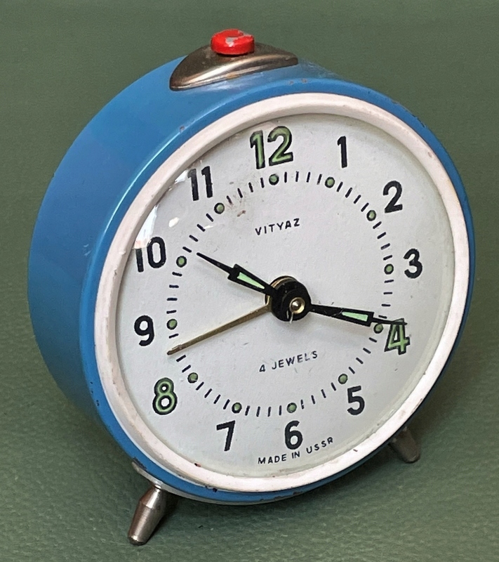 ANK STARY ZEGAREK BUDZIK WITIAŹ VITYAZ RADZIECKI - 12384572520 ...