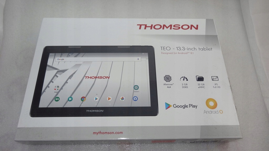 Tablet Thomson TEO13 13,3" 2GB 32GB czarny - 11518788538 - oficjalne ...