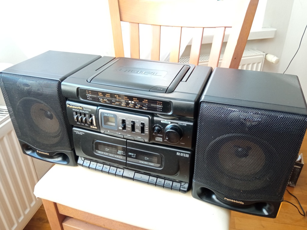 Radio - magnetofon boombox Panasonic RX-DT530 - 13975766400 - oficjalne ...