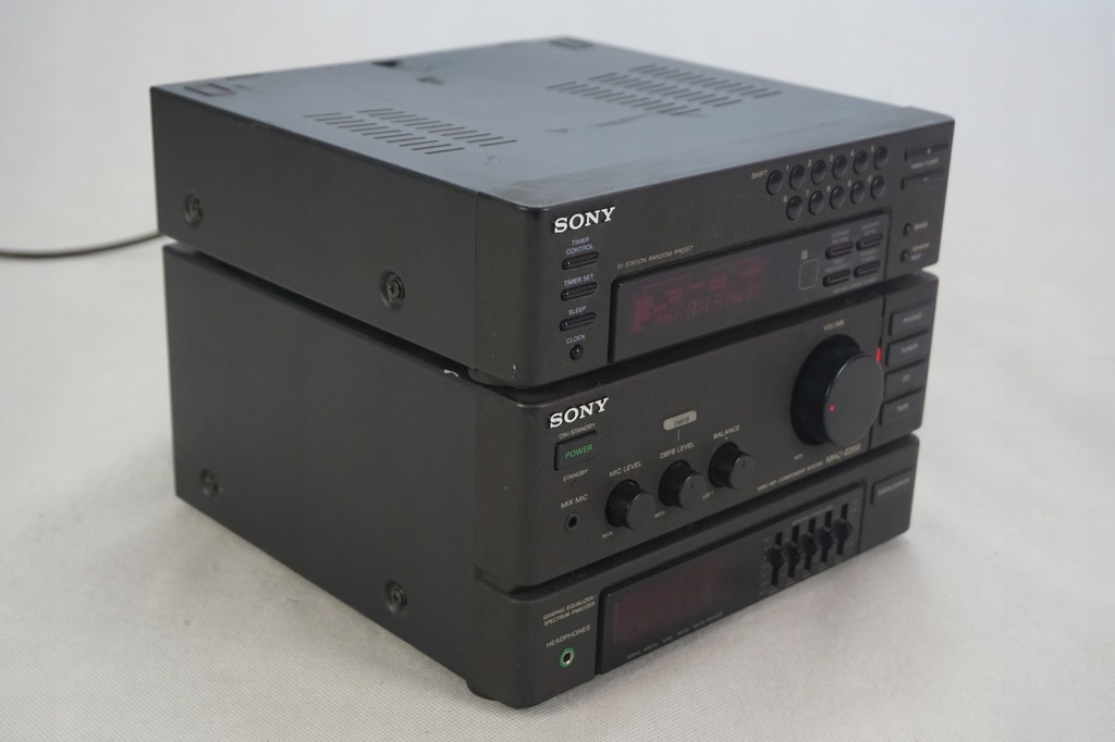 Wzmacniacz + tuner Mini Sony MHC-2200 St-818M W-wa - 12317012240 ...