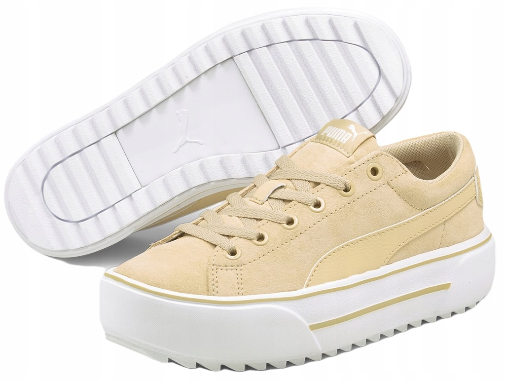 Buty damskie PUMA KAIA PLATFORM SD beżowe R.41 - 11874479371 ...