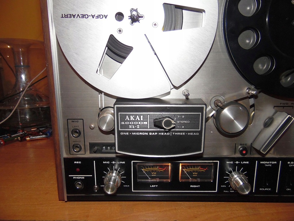 Magnetofon szpulowy Akai 4000DS MK II Stereo Reel - 12780477214 - oficjalne archiwum Allegro