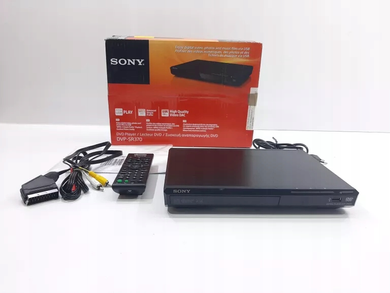 ODTWARZACZ DVD SONY DVP-SR370 - 12270183073 - oficjalne archiwum Allegro