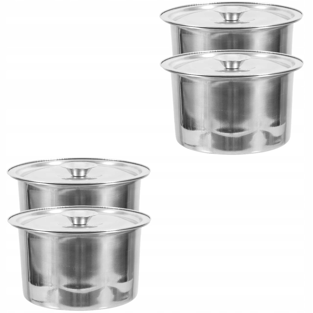 Flour Jar Metal Spices Tin Condiment Pot 4 Sets - 13950393589 ...