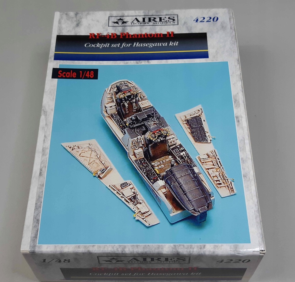 RF-4B Phantom II cockpit set Aires 4220 1/48 - 12216068318 - oficjalne ...