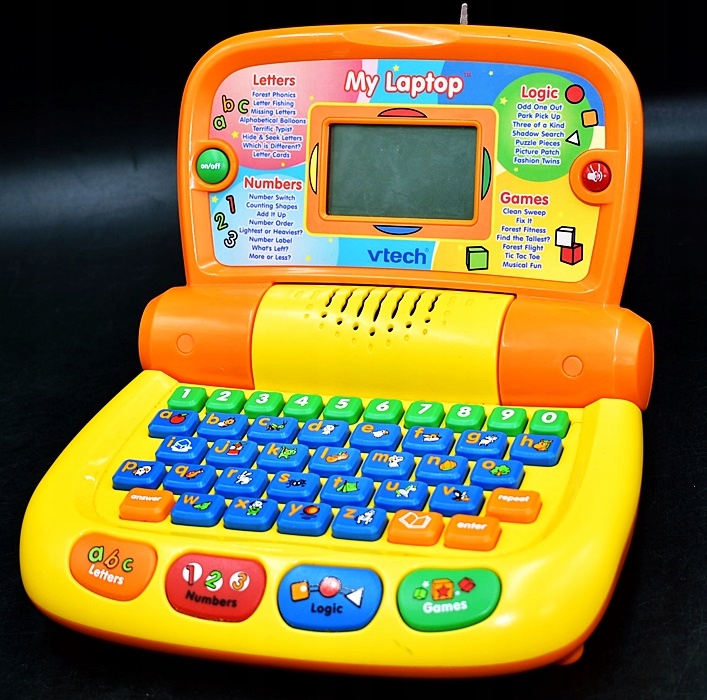 5019-8 VTECH... k#o EDUKACYJNY LAPTOP INTERAKTYWNY - 12504514654 - oficjalne archiwum Allegro