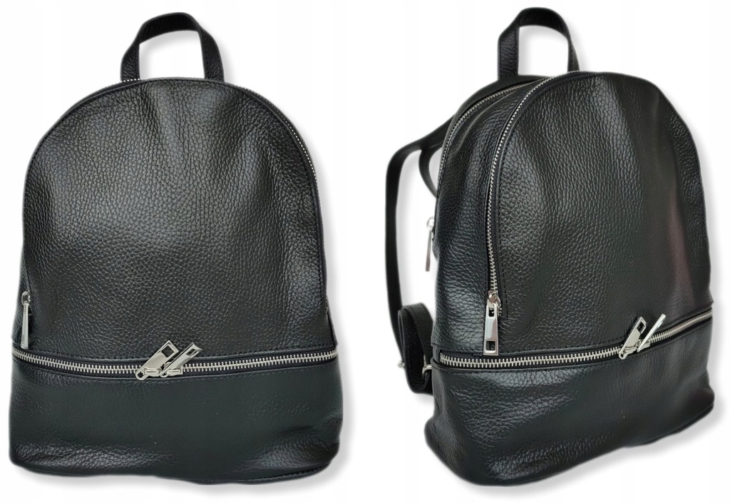 VERA PELLE KLASYCZNY SKÓRZANY WŁOSKI PLECAK - 14412068236 - oficjalne ...