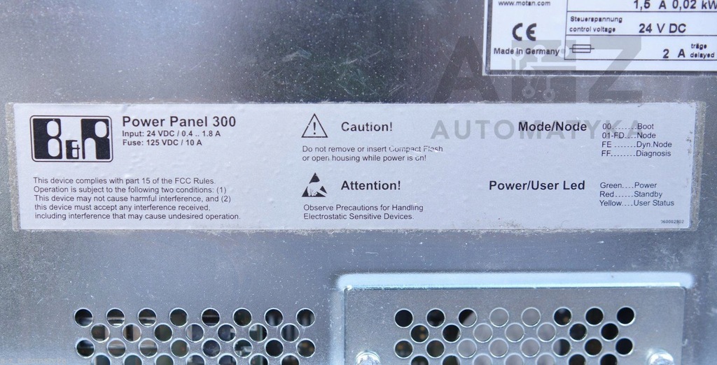 B&R POWER PANEL 300 5PP320.0571-39 5PP32005713 - 7712419114 - oficjalne ...