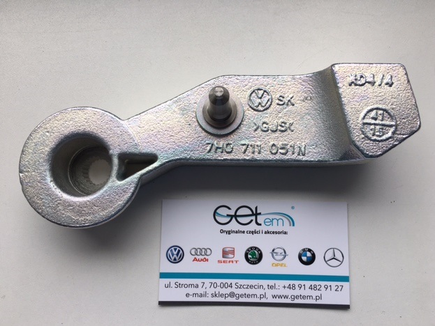 Wybierak skrzyni biegów dźwignia VW T5 7H0711051N - 7475454195 ...