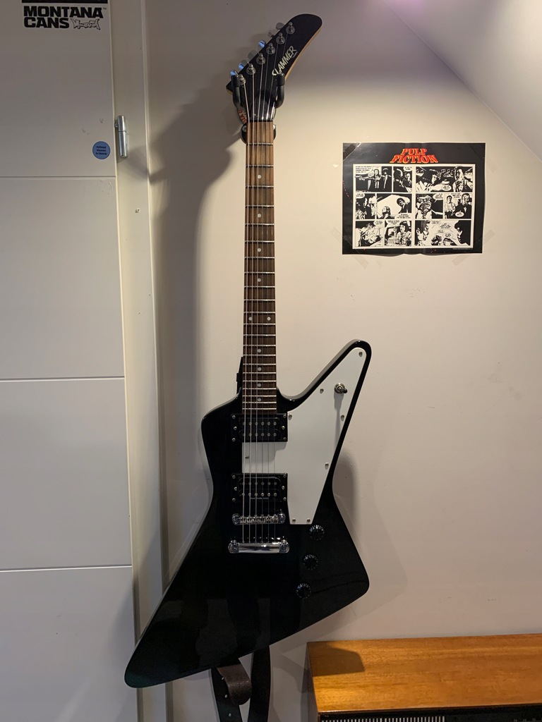 Gitara elektryczna Hamer xp 1 explorer czarna - 11234462309 - oficjalne ...