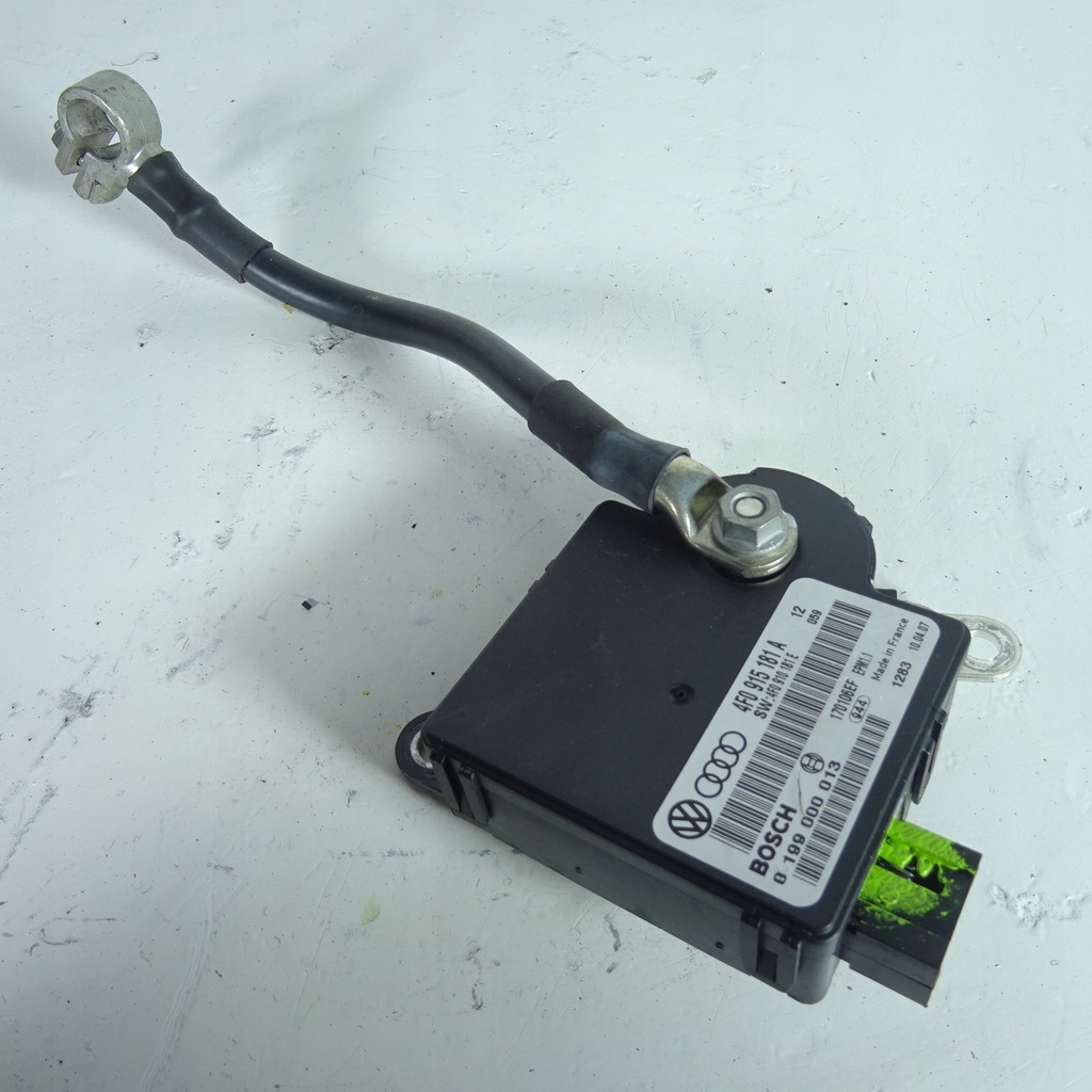 AUDI A6 C6 MODUŁ NAPIĘCIA AKUMULATORA 4F0915181A - 12697168385 ...