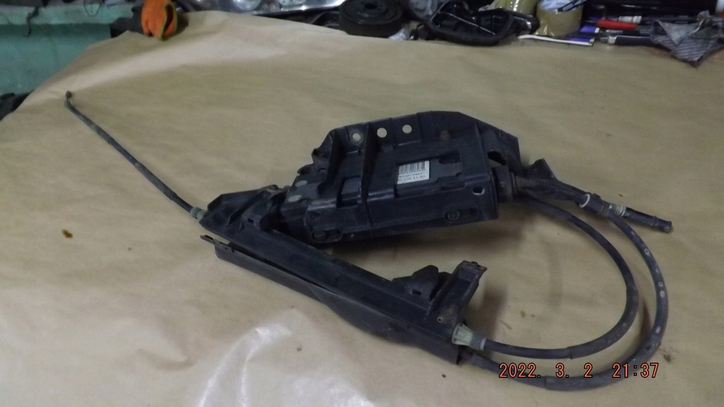 Renault Scenic 2 II 07r mechanizm hamulca ręcznego - 11895537766 - oficjalne archiwum Allegro