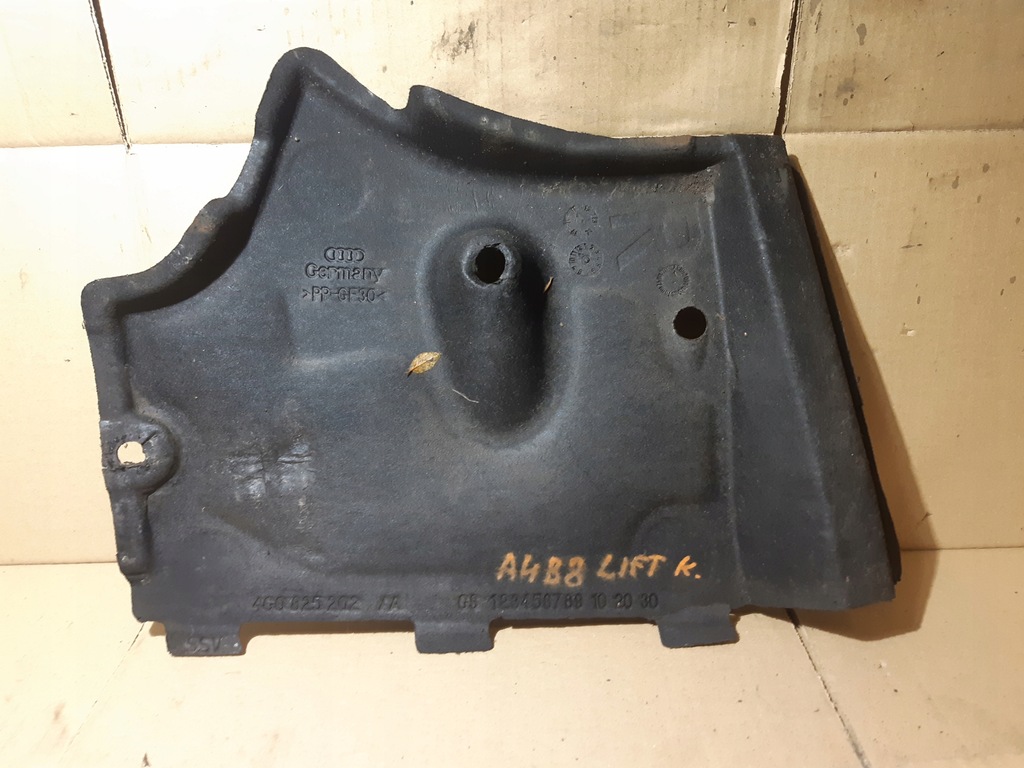 AUDI A6 C7 OSŁONA PŁYTA PODWOZIA PRAWA PRZEDNIA 4G0825202A ...
