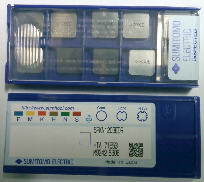 Płytki frezarskie SPKN 1203 EDR S30E SUMITOMO - 9498876463 - oficjalne ...