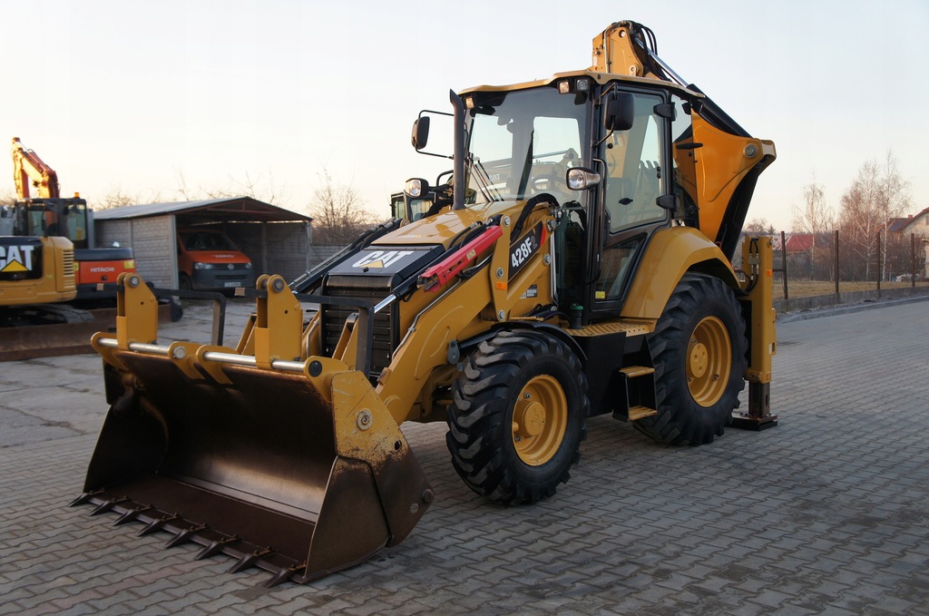 KOPARKO-ŁADOWARKA CAT CATERPILLAR 428 432 JCB CASE - 7869422235 ...