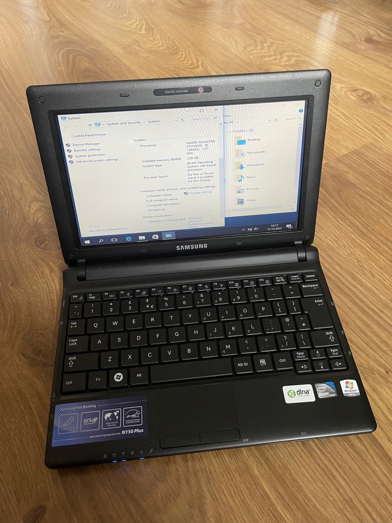 Laptop Samsung N150 Plus atom n450 2GB 160gb - 14898316781 - oficjalne ...