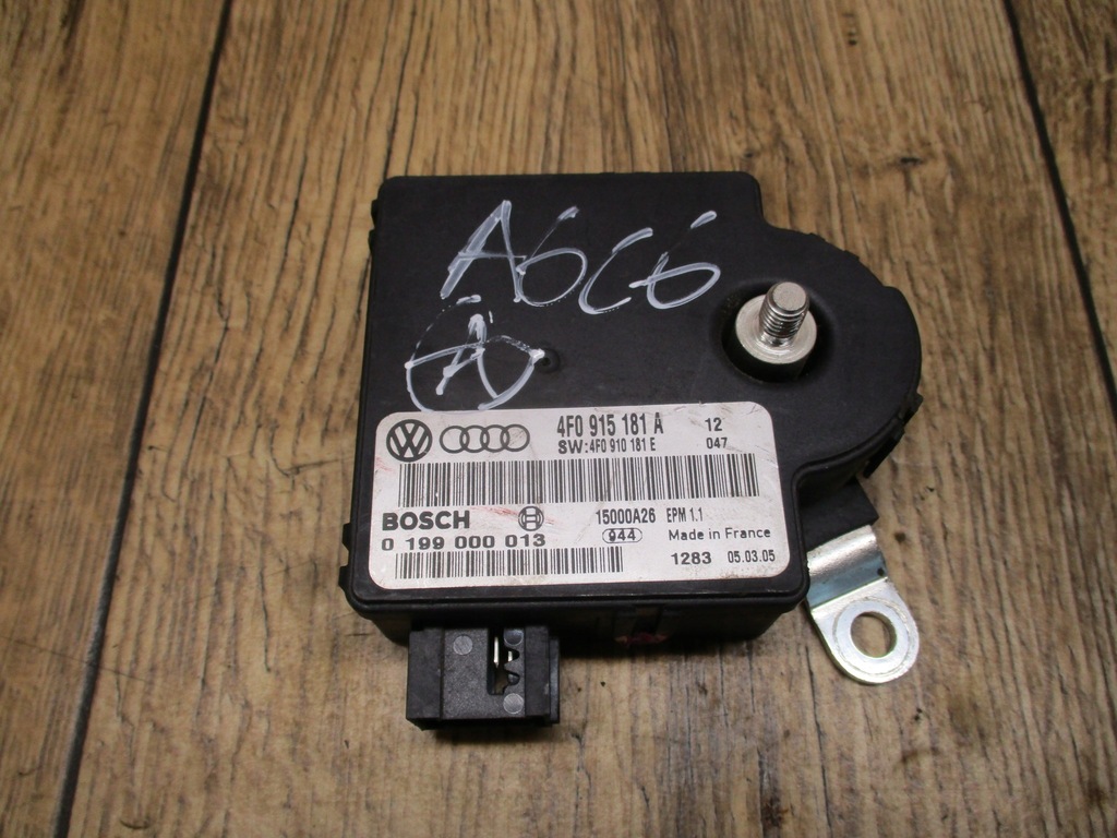 MODUŁ AKUMULATORA ZASILANIA 4F0915181A AUDI A6 C6 - 13066298929 ...