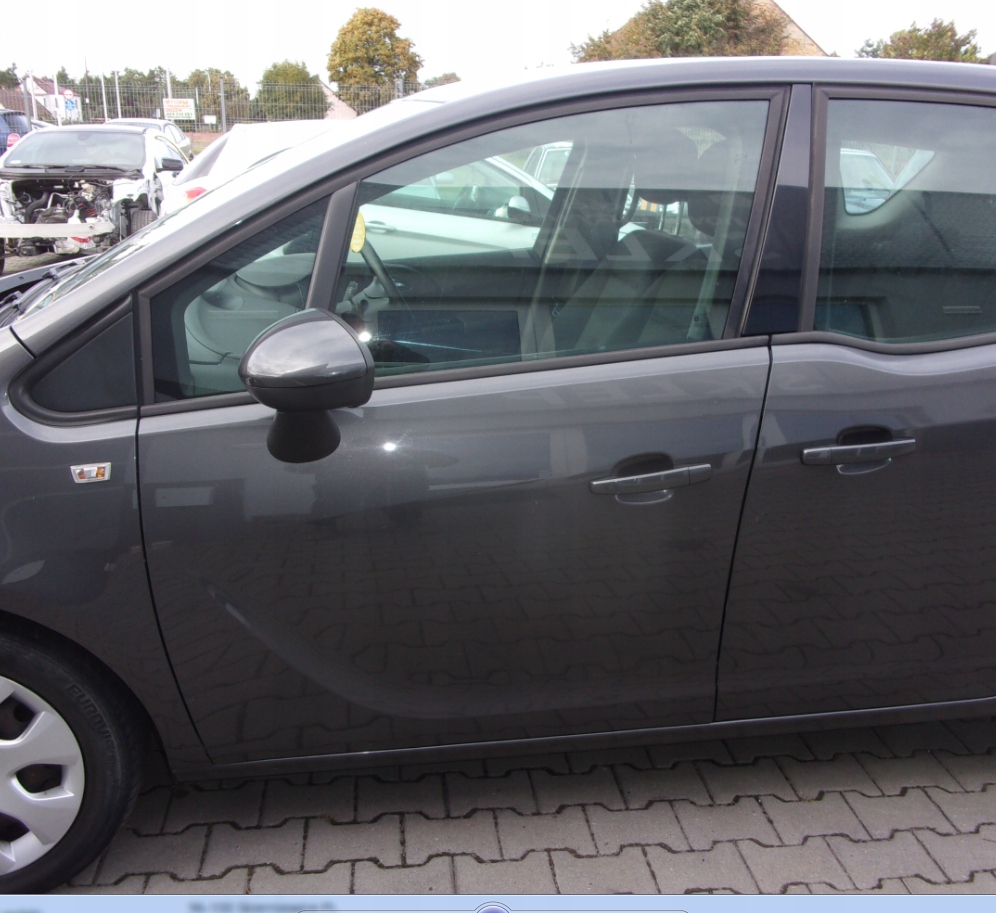 DRZWI LEWY PRZÓD OPEL MERIVA B Z177 - 12706062509 - oficjalne archiwum ...