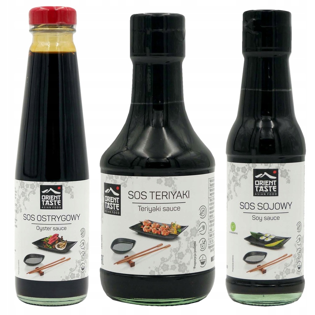 SOS DO SUSHI zestaw sosów do sushi 3 szt - 13585943893 - oficjalne ...