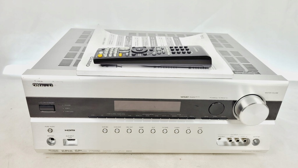 Amplituner ONKYO TX-SR607 7.2 hdmi 7x140W - 12720797901 - oficjalne archiwum Allegro