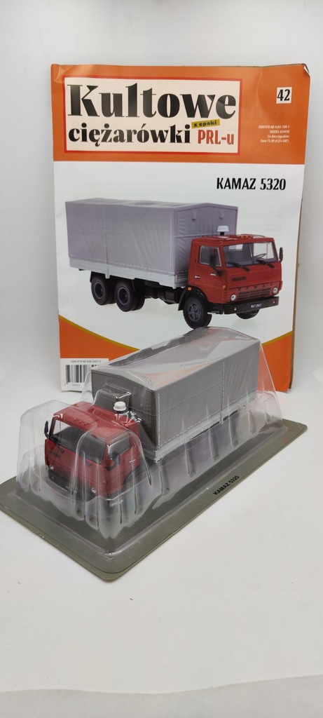 Kamaz 5320 Kultowe ciężarówki PRL nr42 1:43 - 12848976642 - oficjalne ...