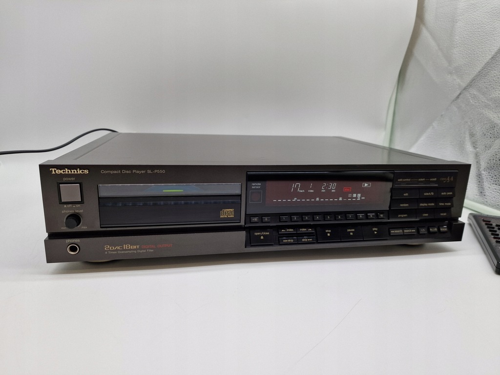 Technics SL-P550 Odtwarzacz CD +Oryginalny pilot - 12537122502 ...
